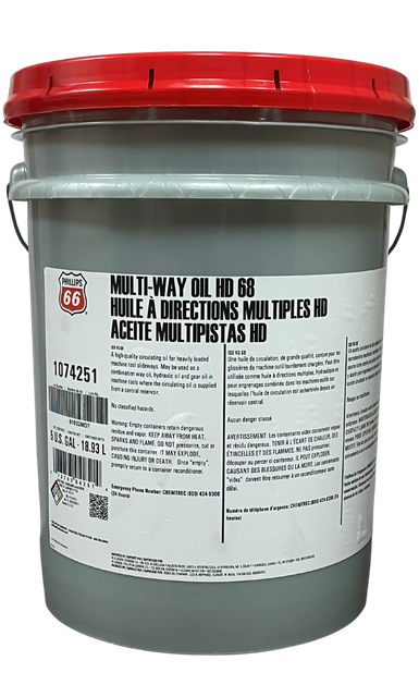 Phillips 66 Multi-way Oil HD ISO 68 Mobil VACTRA Oil No. 2 Equivalent 5 ...