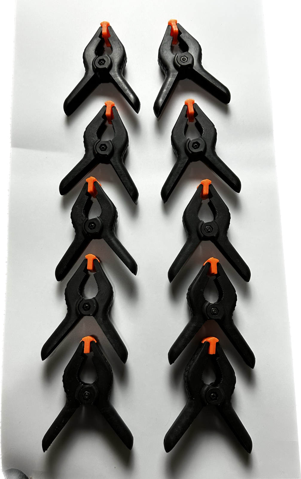 4" inch Heavy Duty Plastic Spring Clamps Tips DIY Small Tool Clip 2 ...