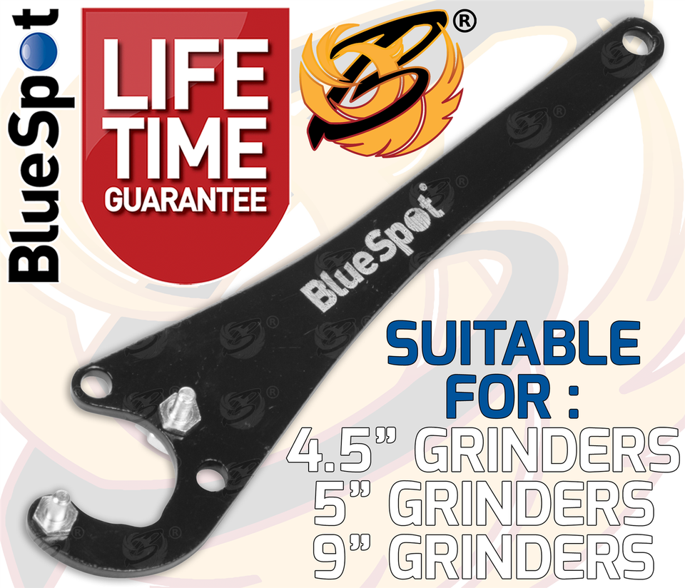 Angle Grinder Key Adjustable Spanner Key 2 Pin 4-1/2" - 5" - 9" Angle ...