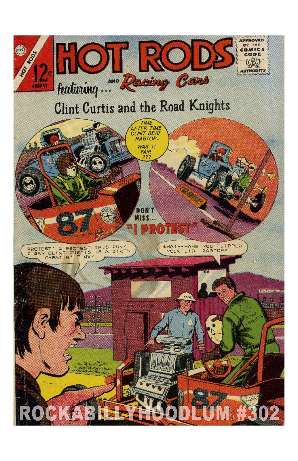 New Hot Rod Poster 11x17 Cover Art Hot Rod Racing Cars Comic Clint Curtis | eBay