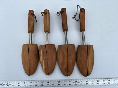 Vintage Rochchester Shoe Tree Shoekeepers - 1 Pair Lg, 1 Pair Med | eBay
