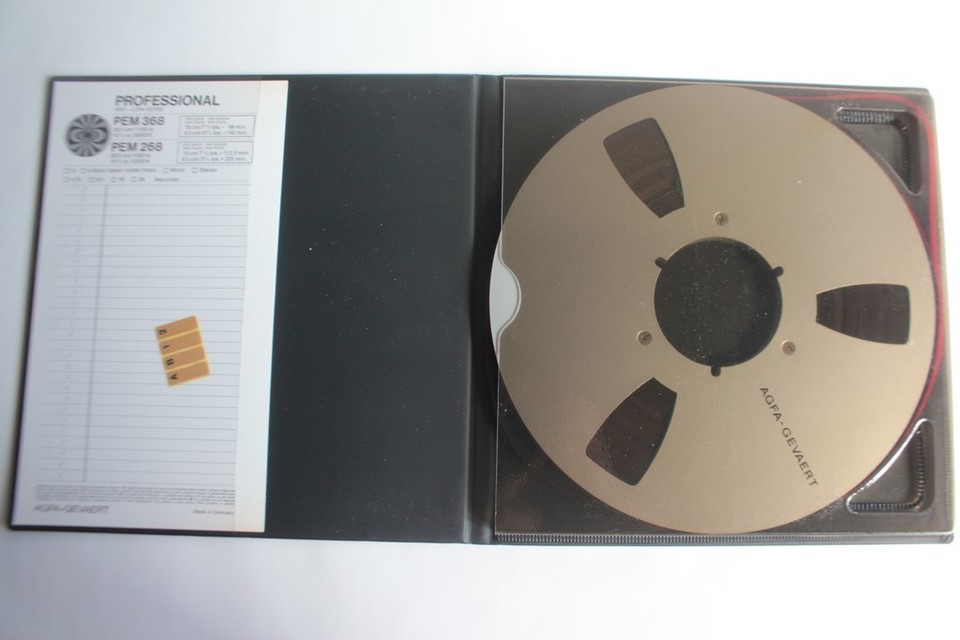 Agfa Gevaert Professional PEM 268 26.5 cm Magnetic Tape, new (68961) | eBay