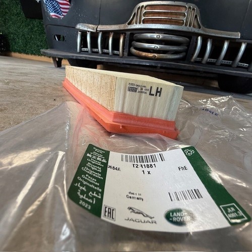 OE Genuine Engine Air Filter T2R1882 For 2014-2020 JAGUAR F-TYPE 3.0L 5 ...