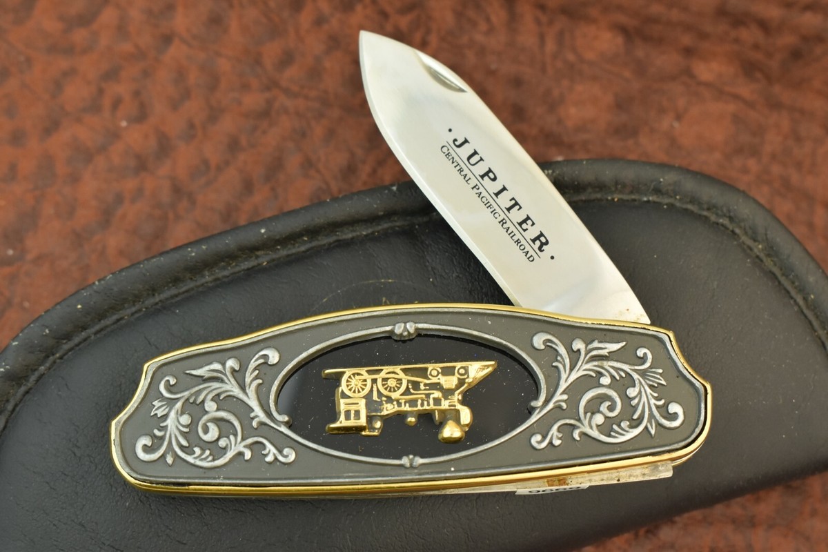 FRANKLIN MINT KNIFE IN ZIPPER POUCH COLLECTOR JUPITER FRANKLIN MINT KNIFE IN ZIPPER POUCH COLLECTOR JUPITER