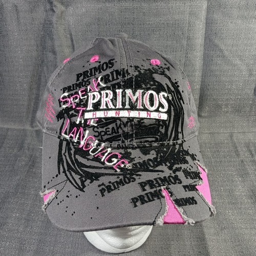 Primos Hunting Calls Hat Cap Camo Speak The Language One Size Women's ...