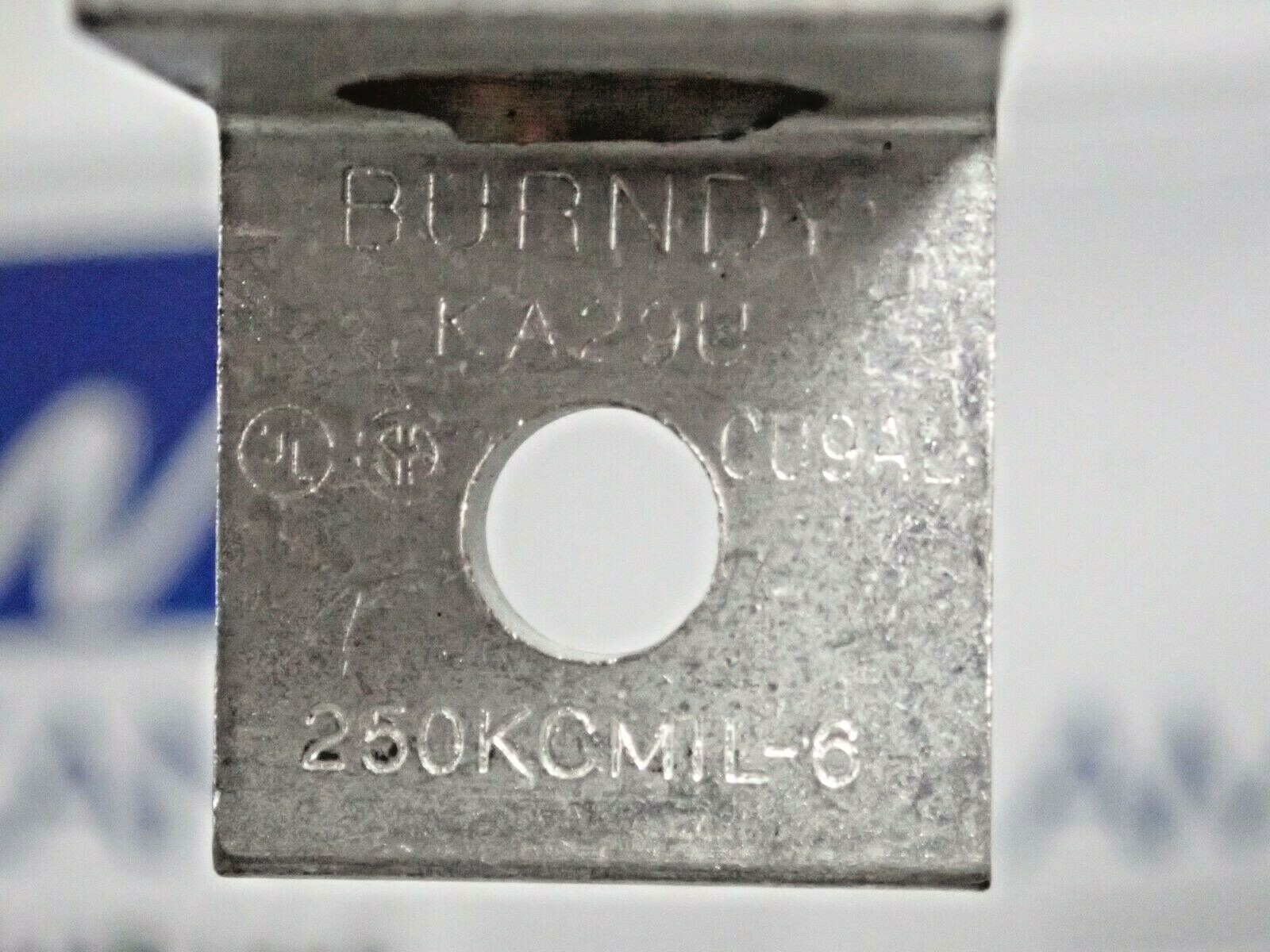 BURNDY KA29U MECHANICAL LUG CU9AL 250KCMIL-6 | eBay