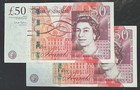2 x Old Fifty £50 Pound Notes Uncirculated | eBay UK