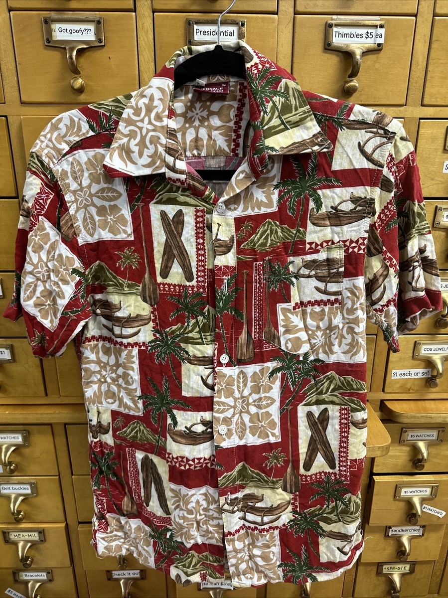 Vintage VERSACE T&T DOLM Mens Large Italy Color Hawaiian Vintage VERSACE T&T DOLM Mens Large Italy Color Hawaiian
