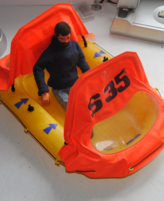 ACTION MAN / GI JOE ROLLY TOYS Vintage LIFE RAFT RARE PLAYSET ! | eBay
