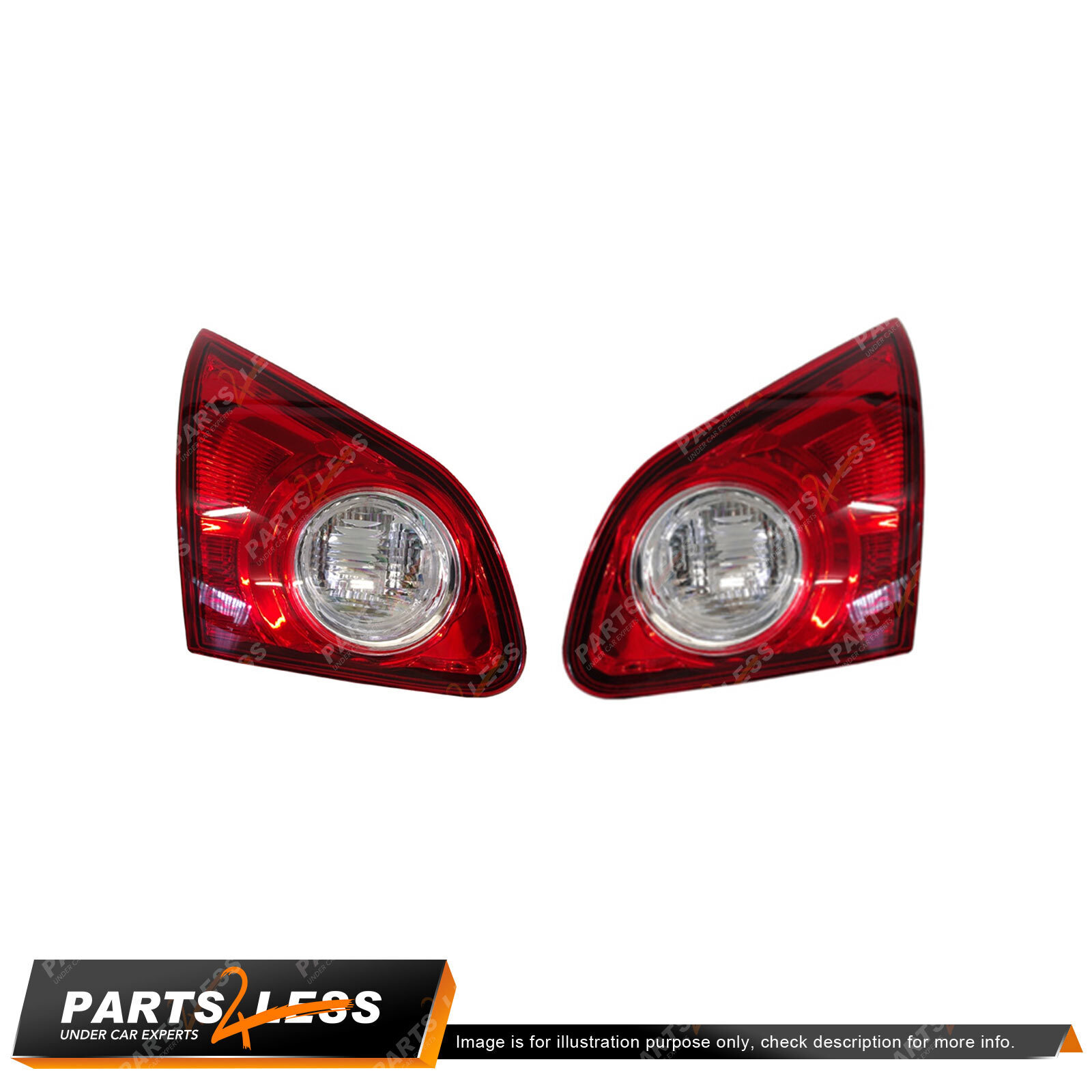 Tail Light Right & Left Side Inner for Nissan Dualis J10 2007 - 2010 ...