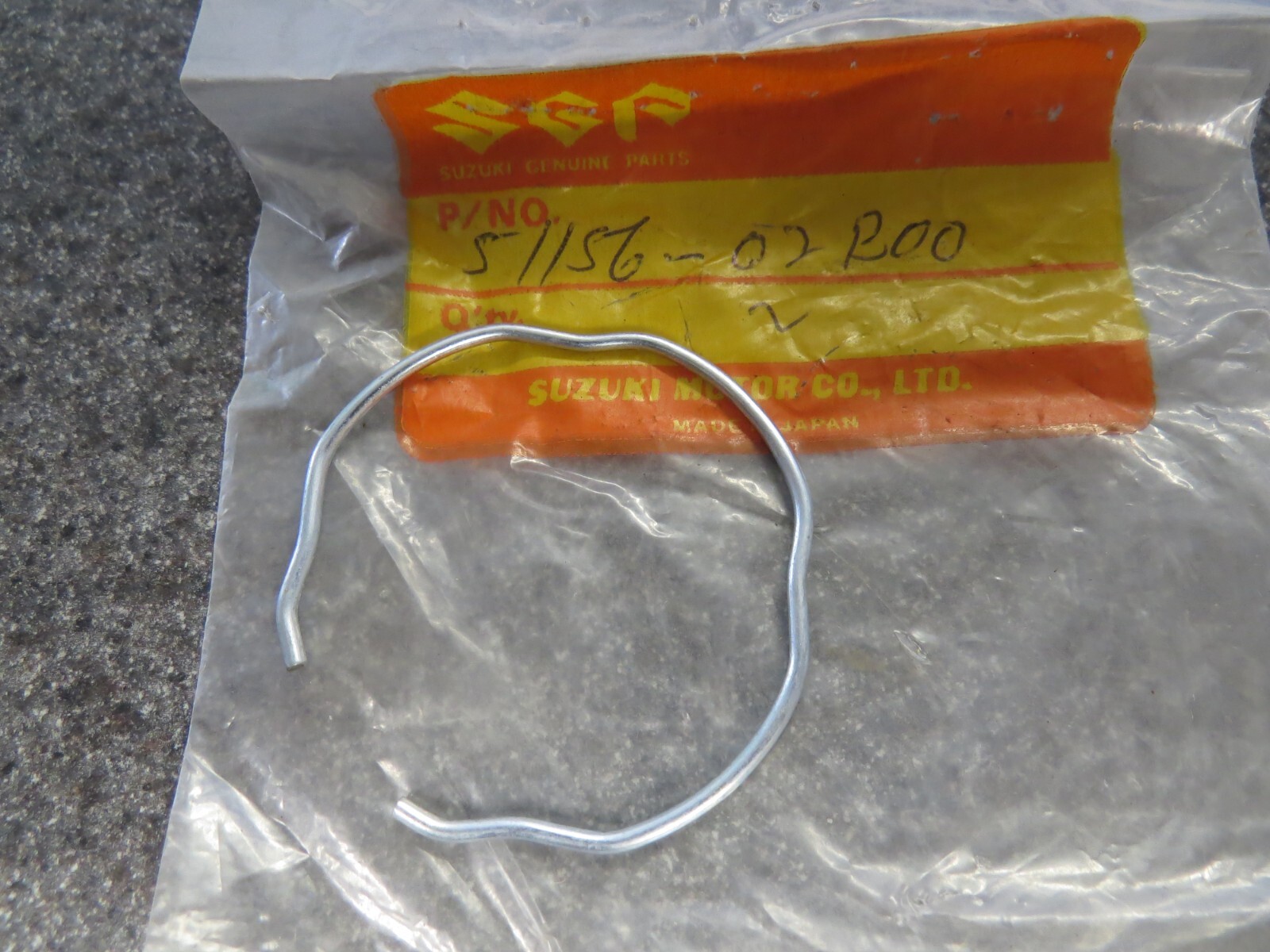 NOS Suzuki Oil Seal Stopper Ring GT250 GS300 GT380 GS450 GS400 51156-02B00 | eBay