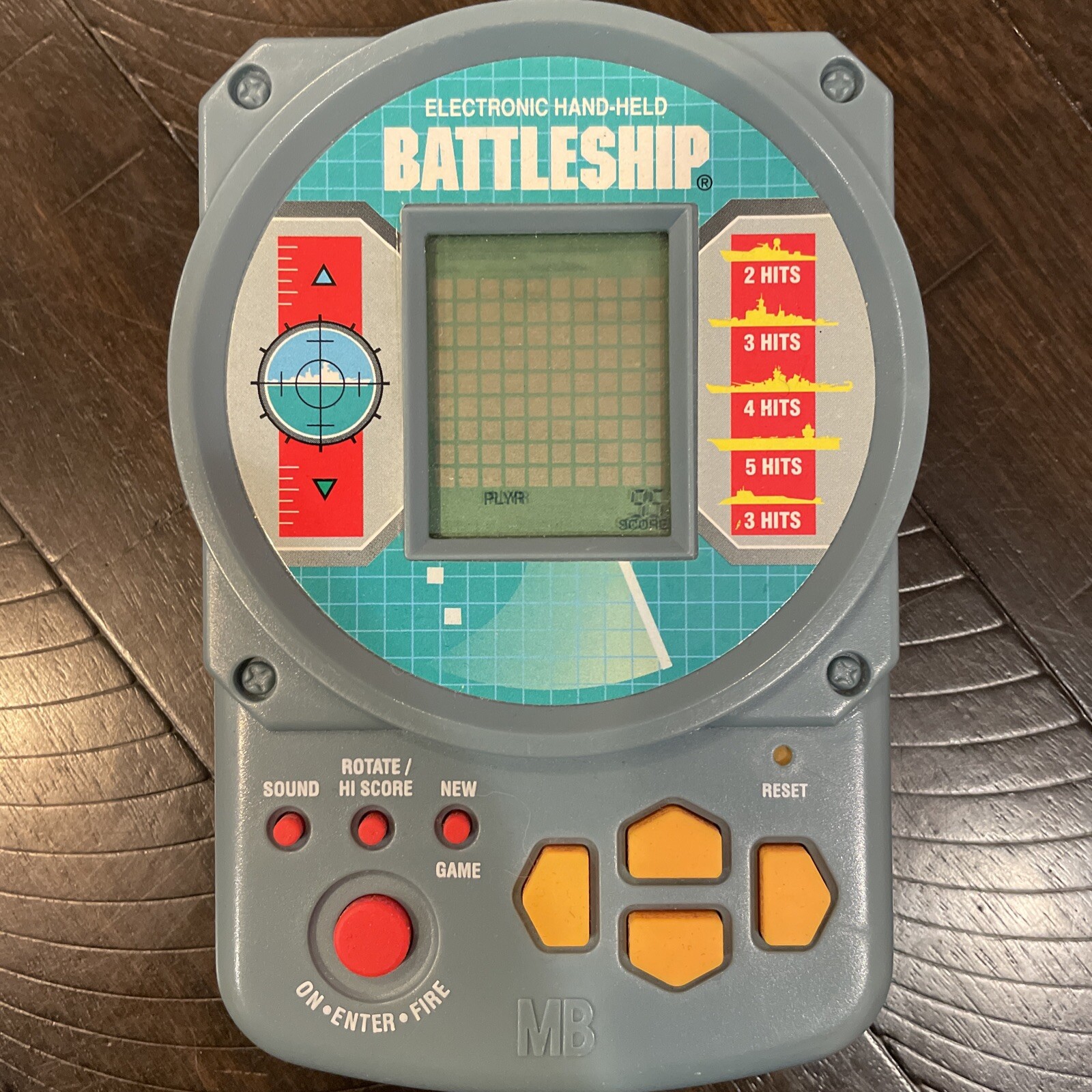 Vintage 1995 Electronic Battleship Handheld Game Milton Bradley MB ...