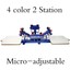 Micro Registration 4 Color Screen Printing Machine Silk Screen 2 ...