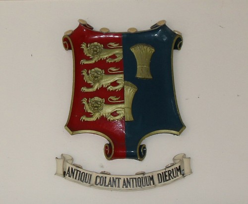 Photo 12x8 City of Chester Coat of Arms On the wall next to the ...