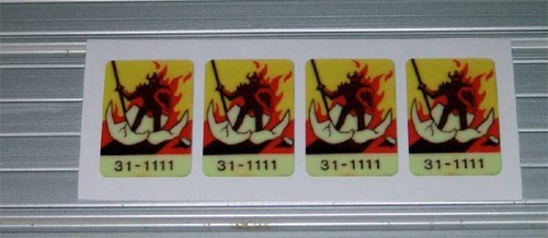 Williams Defender Pinball Machine Drop Target Decal Set | eBay