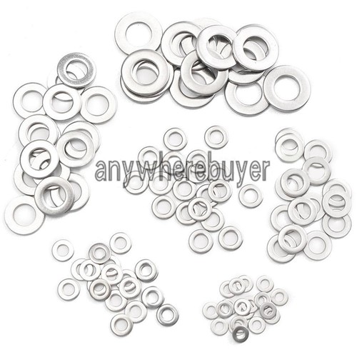 10-100pcs Titanium Spacer Washers M3 M4 M5 M6 M8 M10 M12 M14 M16 M18 ...