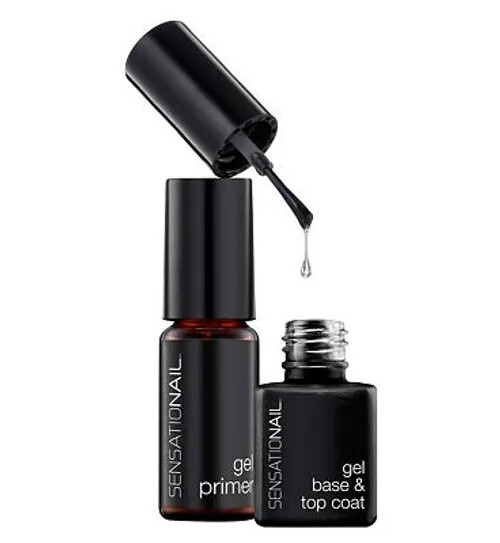 Genuine Sensationail Sensational Gel Primer Base Top Coat Starter Kit ...