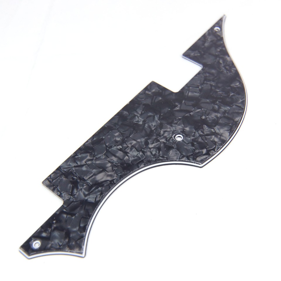 Replacement Pickguard HOFNER Bass Guitar, Right handed, 4Ply Black ...