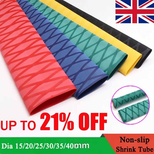 Non Slip Heat Shrink Tubing Fishing Rod Handle Grip Wrap Sleeving Dia ...