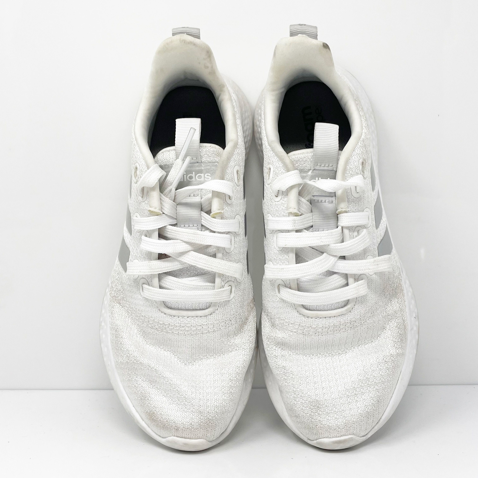 Adidas Womens Puremotion FW3264 White Running Shoes Sneakers Size 6 | eBay