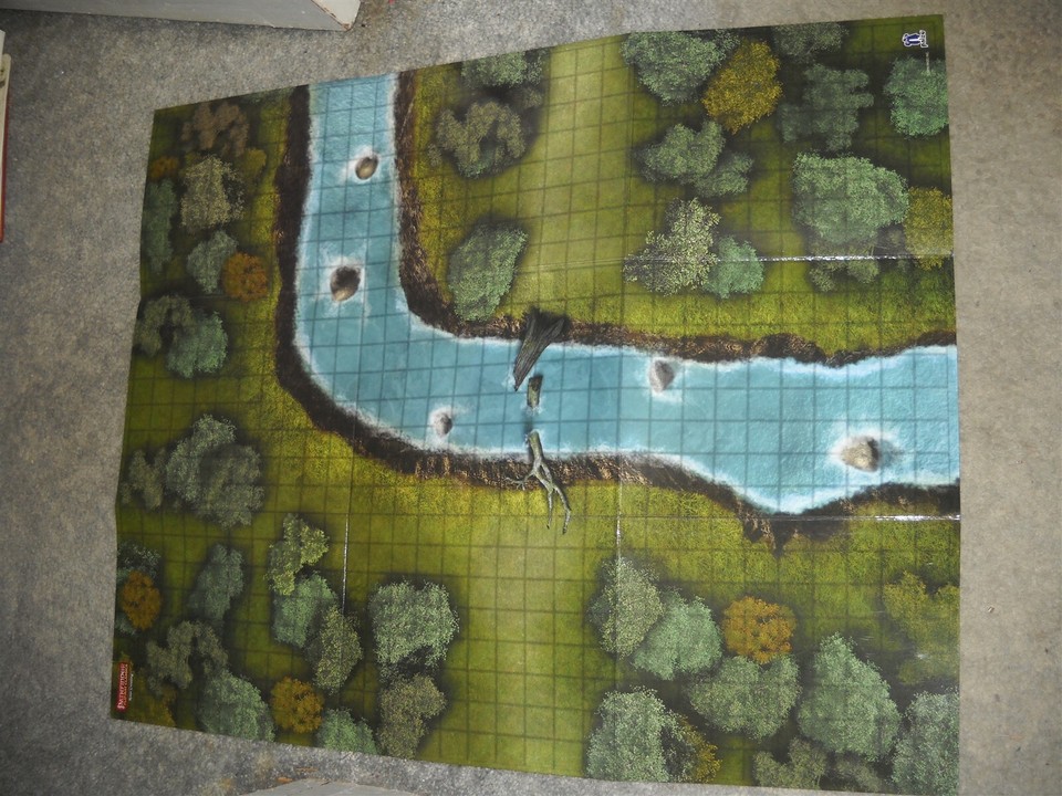 Paizo: Gamemastery: Flip Mat: River Crossing | eBay