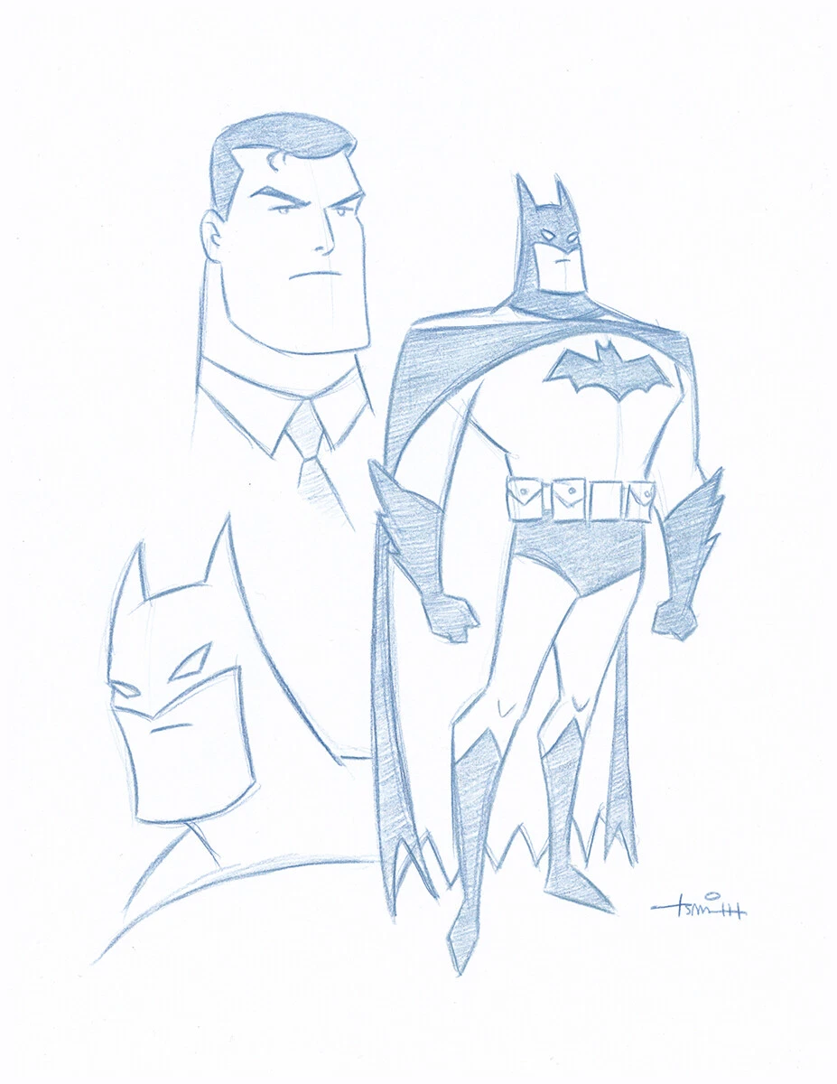 Bruce Wayne Sketches