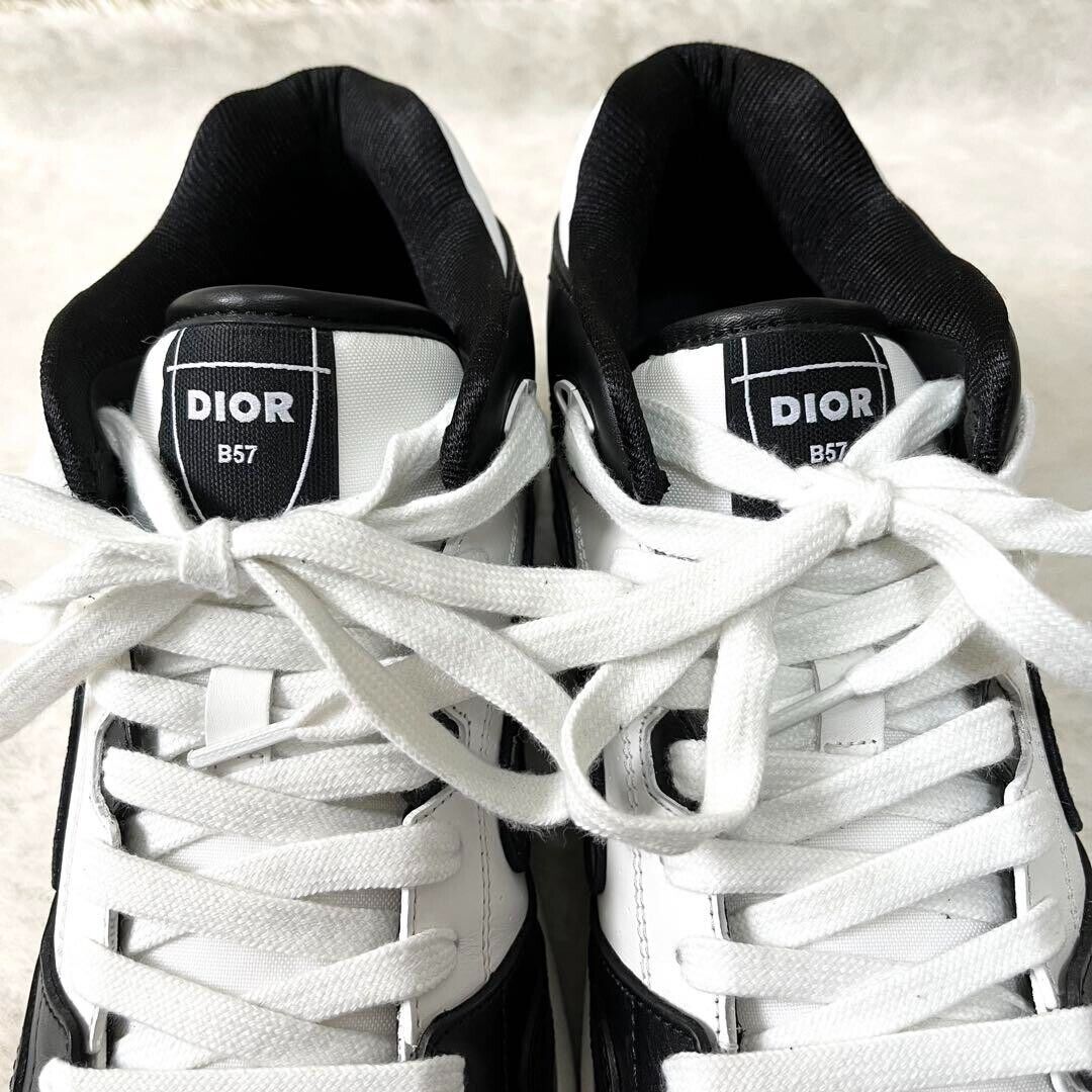 Dior B57 Mid Top Sneakers Black x White 43 | eBay Dior B57 Mid Top Sneakers Black x White 43 | eBay