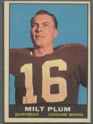 1961 Topps #68 Milt Plum Cleveland Browns | eBay