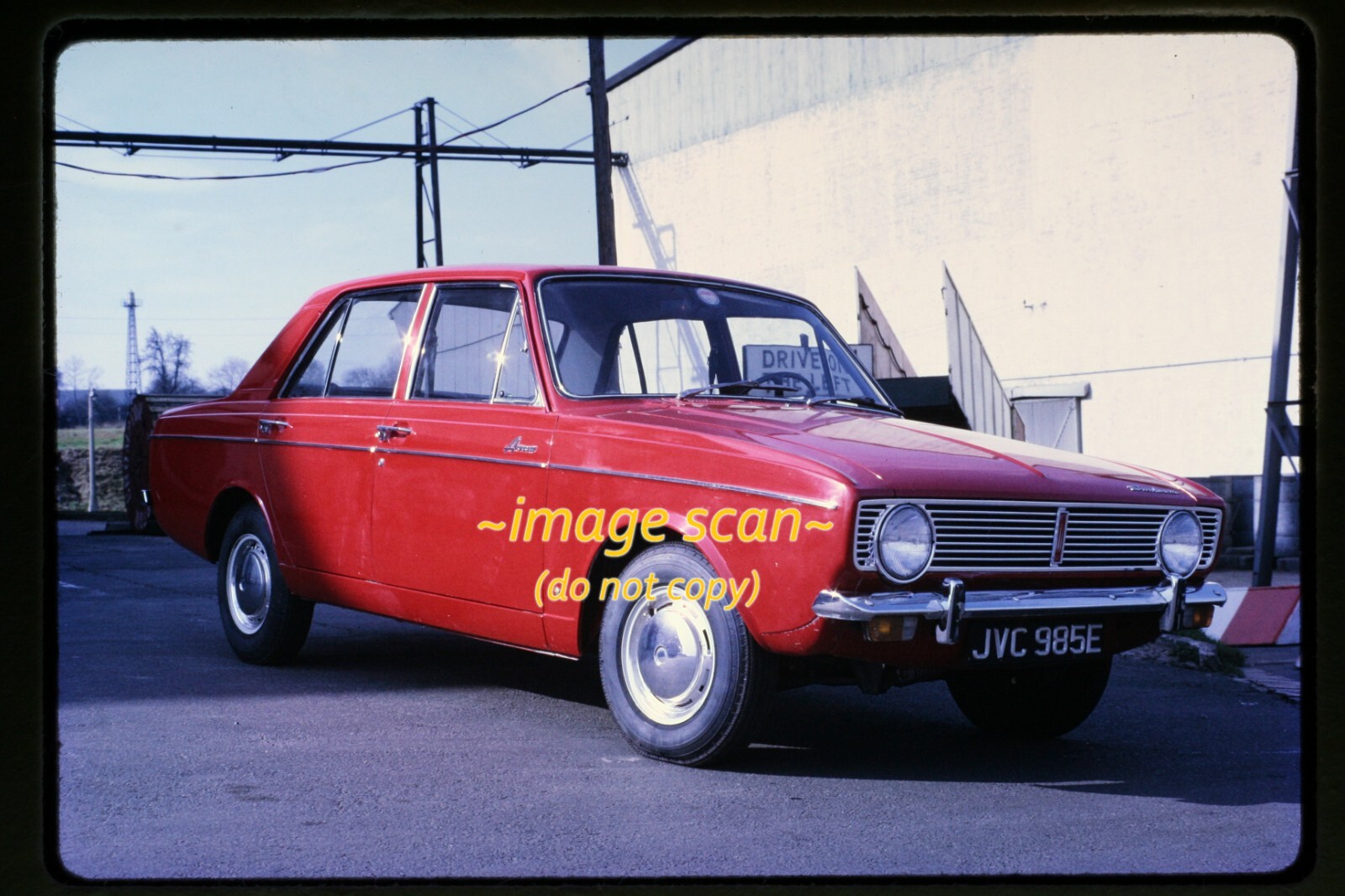 Sunbeam Arrow Car at an Airport in 1968, Kodachrome Slide aa 19-10a | eBay