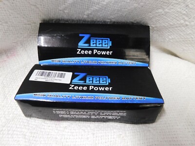 Zeee Power Lot(2) 5200 mAh 50c High Performance Lithium Polymer Battery ...