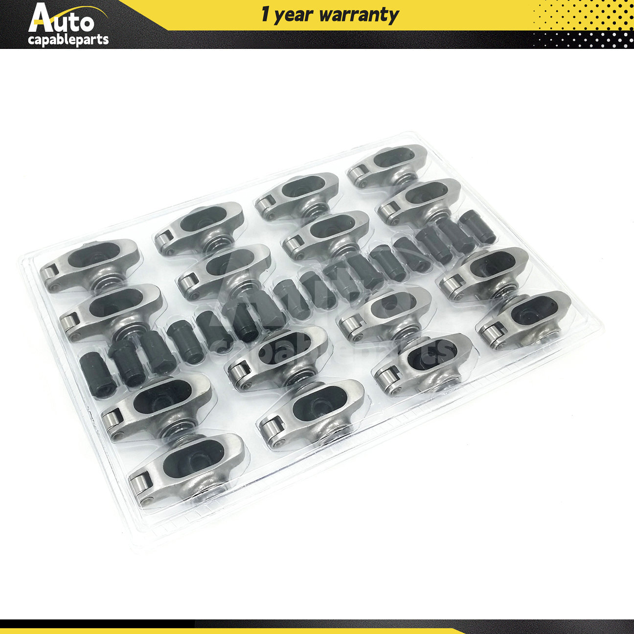 1.5 Ratio 7/16 Stainless Steel Roller Rockers Arms For Small Block ...