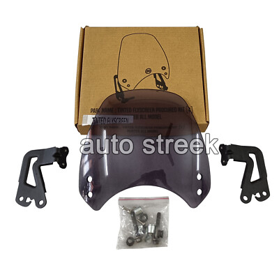 Fit For Royal Enfield Hunter 350 Tinted Fly Screen Assembly, Black | eBay