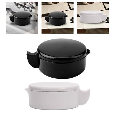 Chinese Calligraphy Inkstone Ink Tray with Cover, Inkstone Ink ...