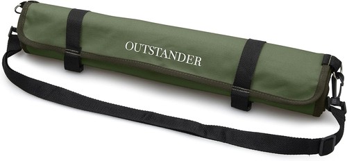 OUTSTANDER Chefs Knife Roll Bag with 11 Slots, Heavy Duty 16OZ Waxed ...