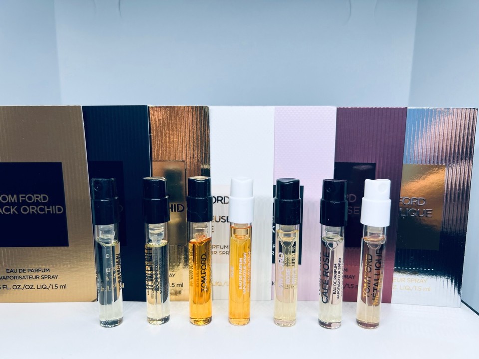 Tom Ford Perfume Collection For Women Sample Spray Vials 11pc Set | eBay