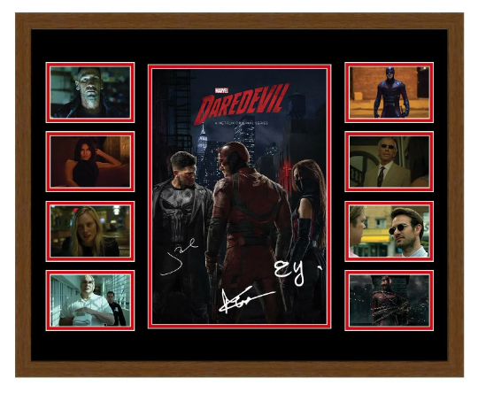 Daredevil TV Series Cast Marvel Comics Signed Limited Edition Framed ...