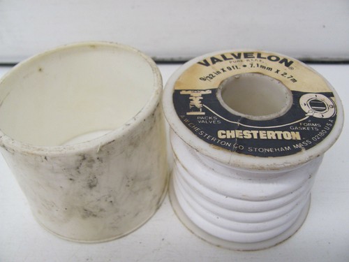 VALVELON PURE PTFE CHESTERTON 9/32IN. X +/- 8.5FT LONG NEW(OTHER) | eBay