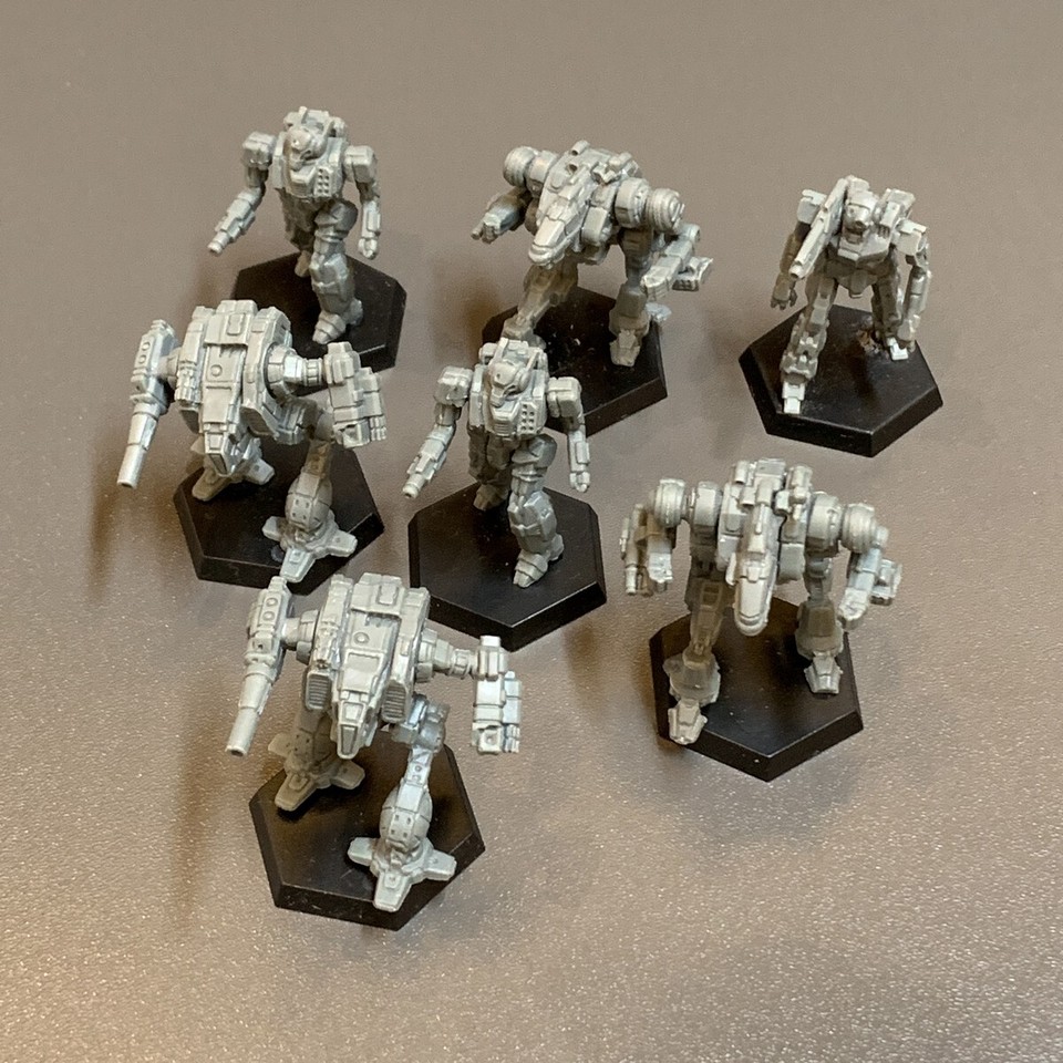 Random 5 Pcs Battletech Mech Inner Kickstarter Catalyst Game Direct ...