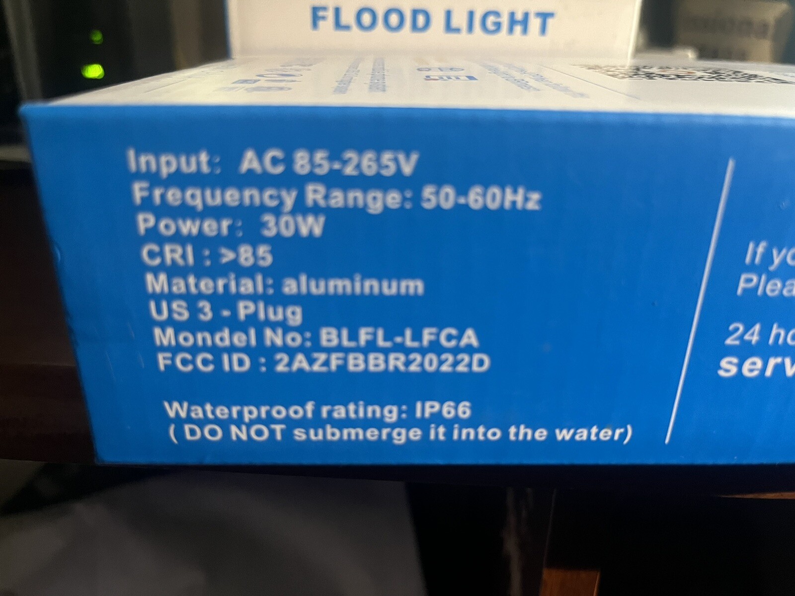 2 Pack Melpo BLFL-LFCA Outdoor Waterproof LED Flood Light With APP ...