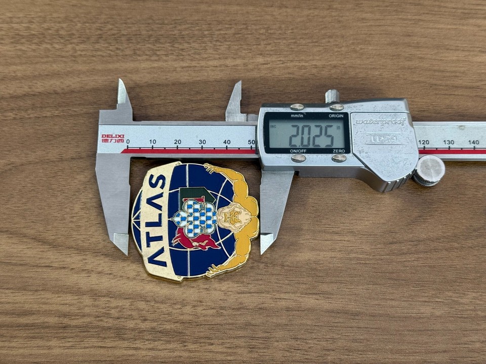 ATLAS & ALPHA CO 101 BSB Challenge Coin,High-Detail Military/Myth ...