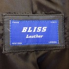 Bliss Leather, Men's Stitched Bomber Jacket, Black Limited Sizes, | eBay