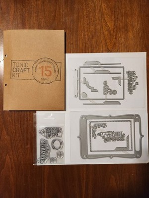 Tonic Studios Craft Kits Stamps & Dies Lot | eBay