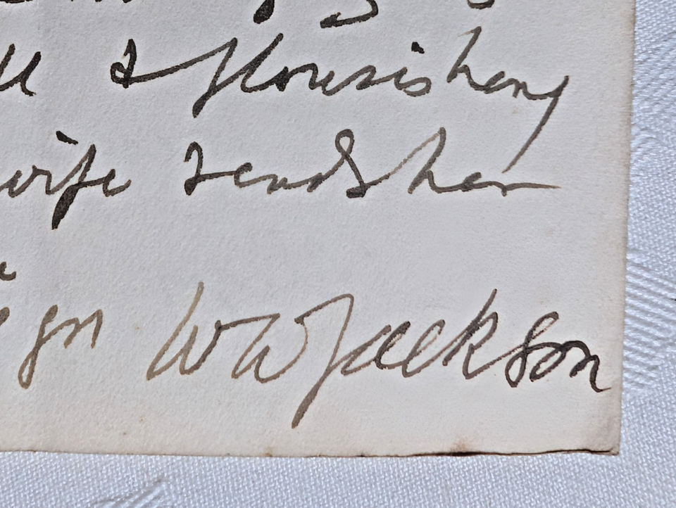 William Jackson, Rector of Exeter College, Signed Letters 1903 | eBay