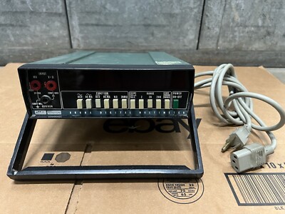 Fluke 8000A/BU Digital Multimeter PORTABLE TABLETOP TEST - Free ...