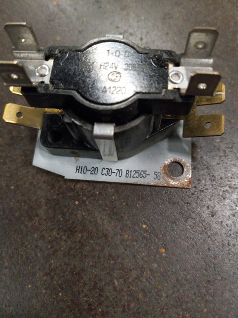 Therm-O-Disc Heating Sequencer 15S1 H24V 309836 A1422 H10-20 C30-70 ...