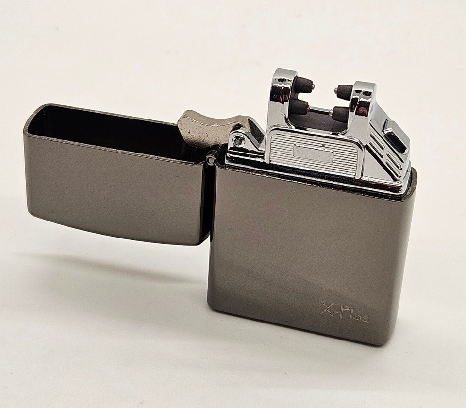 Dual Arc Electric USB Rechargeable Lighter Windproof Flameless Zippo ...