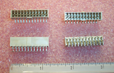 QTY (18) 24 POSITION R/A MALE SHROUDED HEADERS 2.54m IPL1-112-01-F-D-RA ...