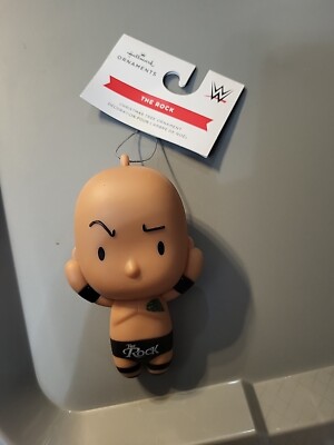 Hallmark 2024 Xmas Ornaments WWE The Rock Dwayne Johnson NEW | eBay