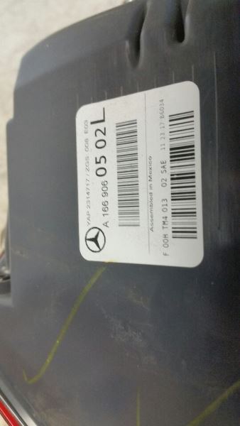 2018 Mercedes-Benz GLS550 - Left Outer Tail Light - 1669060502 - Scuff ...