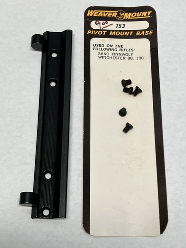 Weaver Pivot Scope Mount Base 153 (08153) For Sako Finnwolf WInchester ...